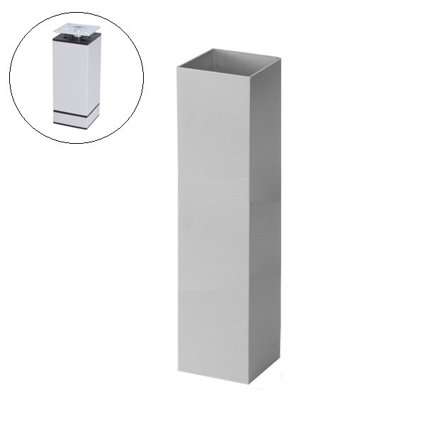 DIY Møbelben "Niko" - 1,2 Meter Aluminiumsrør 40x40mm - Møbelben ...