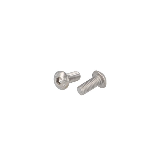 Buttonhead Bolt/Skrue M5x12mm - Rustfri A2- DIN 7380 - Bolte ...